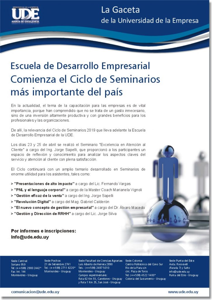 Gaceta | Universidad de la Empresa