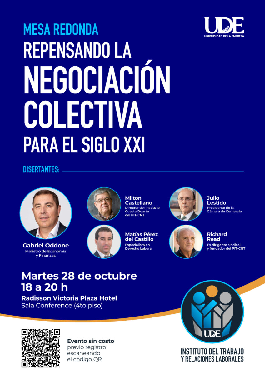 Mesa redonda UDE: repensar la negociación colectiva para el siglo XXI