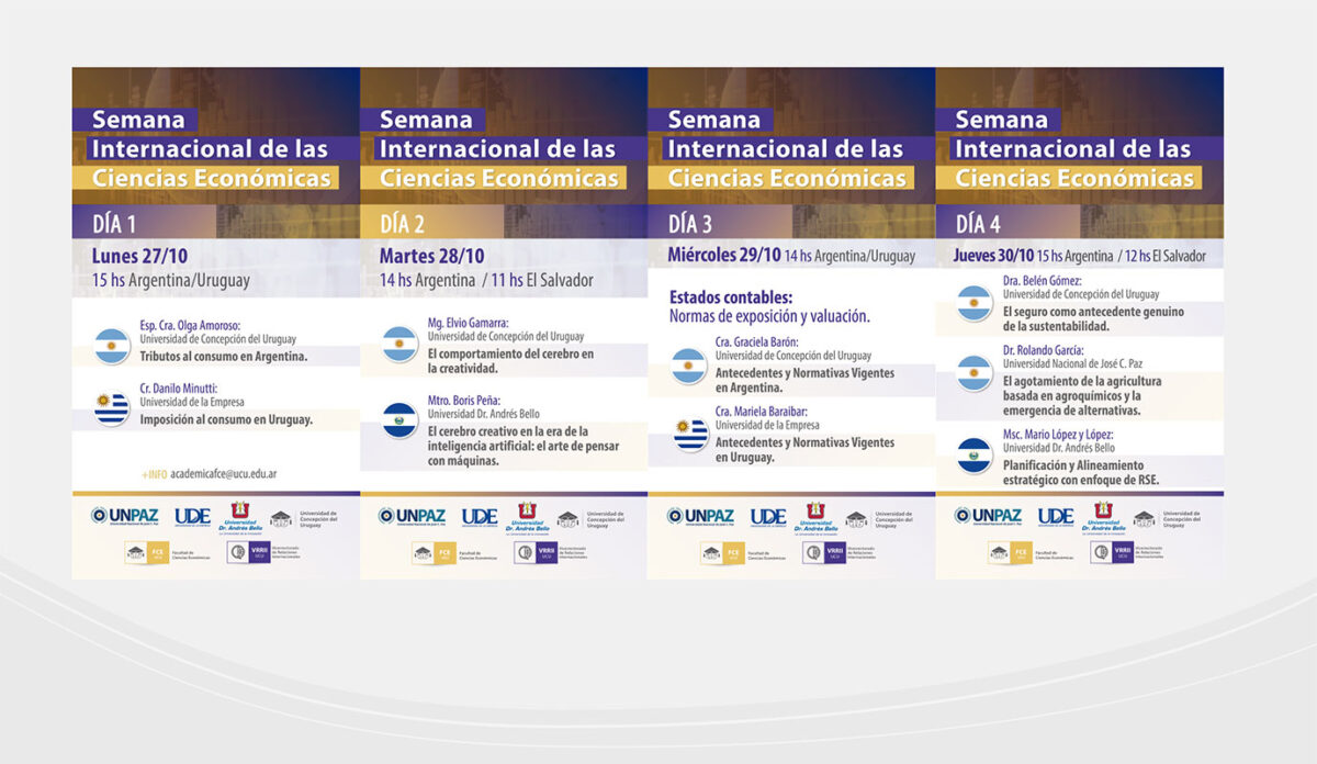 Semana Internacional de las Ciencias Económicas